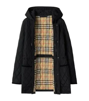 Burberry Nylon Quilted Parka
