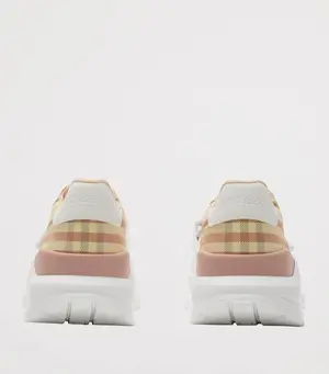 Burberry Checkered Sneakers