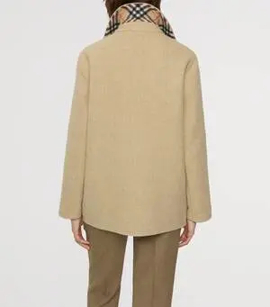 Burberry Wool Overshirt - Beige