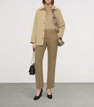 Burberry Wool Overshirt - Beige