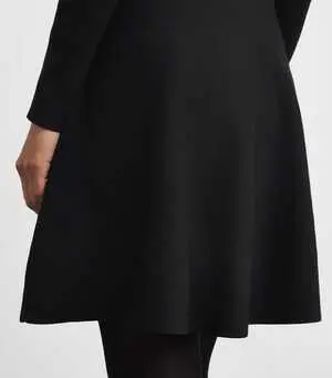 Claudie Pierlot Knit Bow-detail Mini Dress