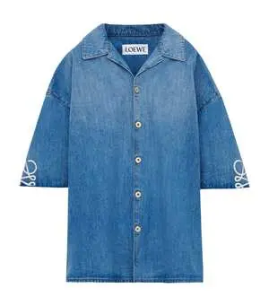 Loewe Anagram Denim Shirt