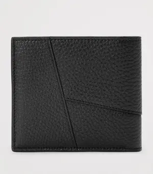 Loewe Grained Leather Puzzle Edge Wallet - Black
