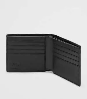 Loewe Grained Leather Puzzle Edge Wallet - Black