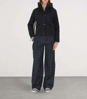 Burberry Hooded Field Jacket - Black
