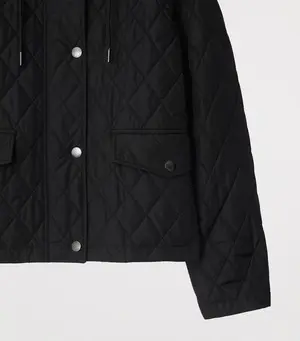 Burberry Hooded Field Jacket - Black