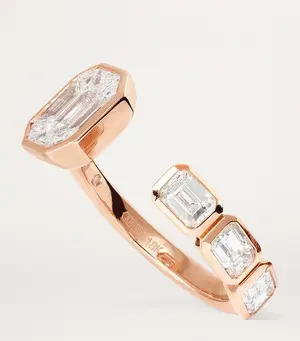 Shay East/west Floating Diamond Ring
