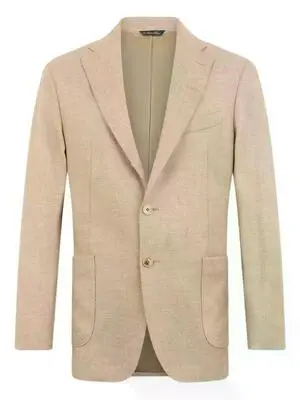 Brooks Brothers Wool-cashmere Blend Blazer - Neutrals