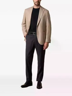 Brooks Brothers Wool-cashmere Blend Blazer - Neutrals