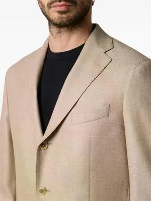 Brooks Brothers Wool-cashmere Blend Blazer - Neutrals