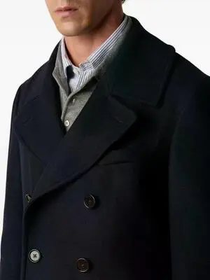 Brooks Brothers Double-breasted Wool-blend Coat
