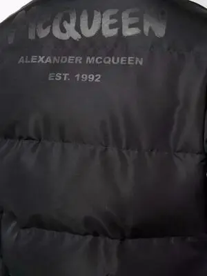 Alexander McQueen Logo-print Padded Puffer Jacket