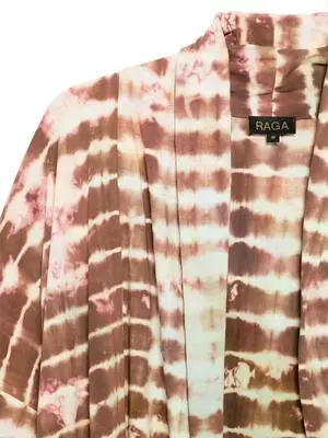 YAVI Tie & Dye Silk Shirt