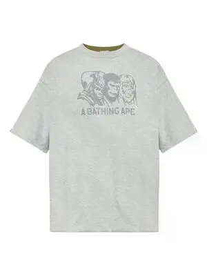 A BATHING APE Double Face Cotton T-shirt