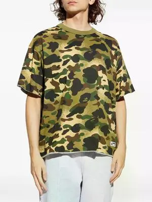 A BATHING APE Double Face Cotton T-shirt