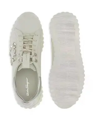 FERRAGAMO Gancini-motif Sneakers
