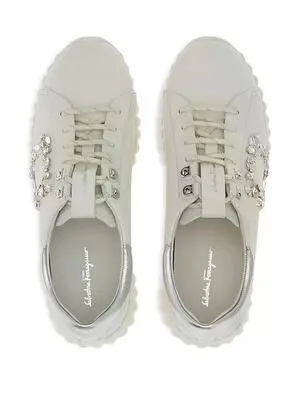 FERRAGAMO Gancini-motif Sneakers