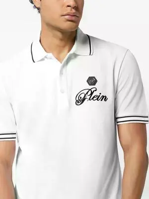 Philipp Plein Logo-patch Polo Shirt