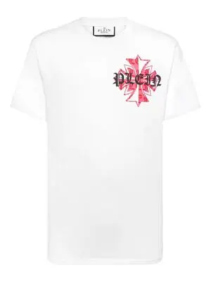 Philipp Plein Graphic Logo-print T-shirt - White