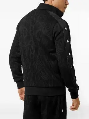 Philipp Plein Chrome Crest Track Jacket