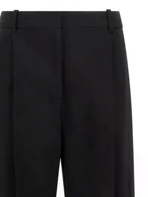 Elisabetta Franchi Pockets Pleat Trousers - Black