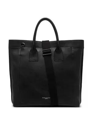 GIANNI CHIARINI Logo-print Tote Bag - Black