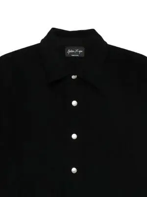 Andrea Ya'aqov Button-up Cashmere Shirt Jacket