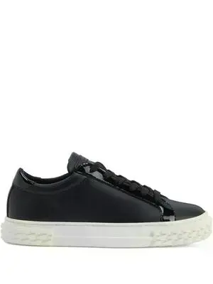 GIUSEPPE ZANOTTI Blabber Patent-leather Sneakers
