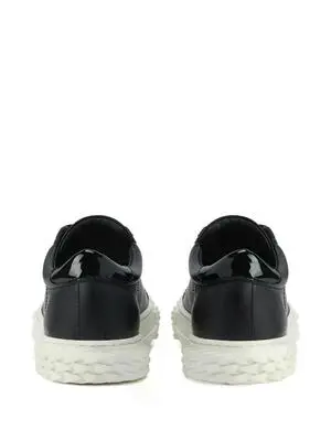 GIUSEPPE ZANOTTI Blabber Patent-leather Sneakers
