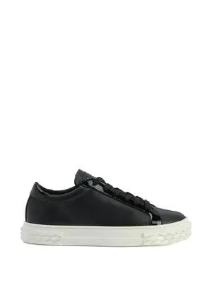 GIUSEPPE ZANOTTI Blabber Patent-leather Sneakers