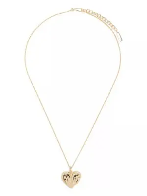 Completedworks Heart Locket Necklace - Gold