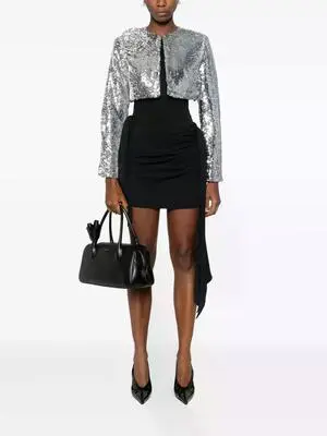 Giuseppe Di Morabito Sequin Jacket With Rose Detail