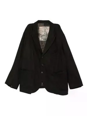 ZIGGY CHEN Virgin Wool-blend Blazer
