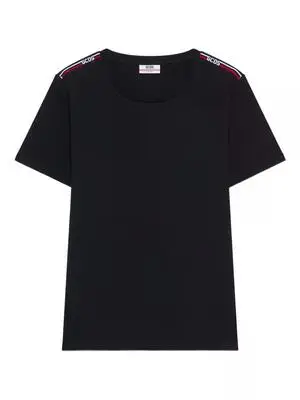 Gcds Logo-detail T-shirt - Black
