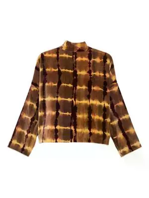 YAVI Tie-dye Cotton Jacket