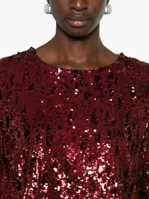 ANIYE BY Sequined Blouse - Red