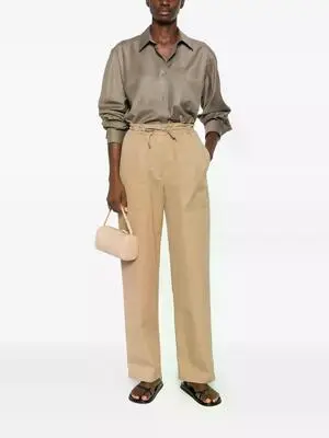 THE ROW Mende Drawstring-waist Trousers