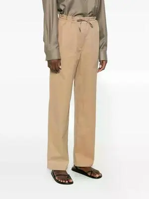 THE ROW Mende Drawstring-waist Trousers