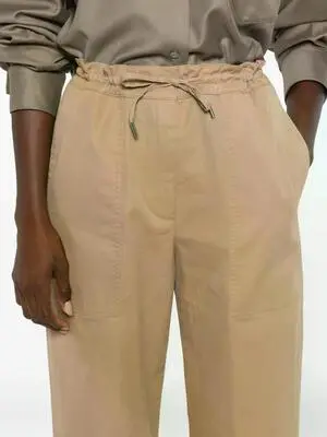 THE ROW Mende Drawstring-waist Trousers