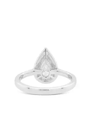 HYT JEWELRY 18k White And Rose Gold Diamond Ring