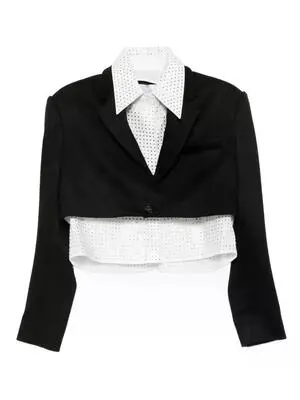 Giuseppe Di Morabito Buttoned Cropped Jacket