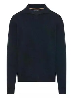 Sease Split-neck Sweater