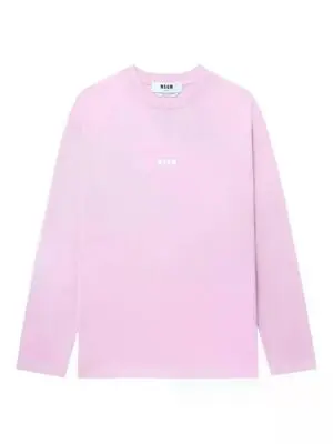 Msgm Round Neck Tops