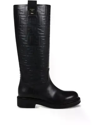 Fendi Embossed Boots For Women