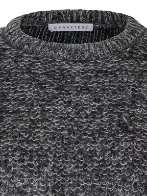 CARACTÈRE Ribbed-trims Sweater