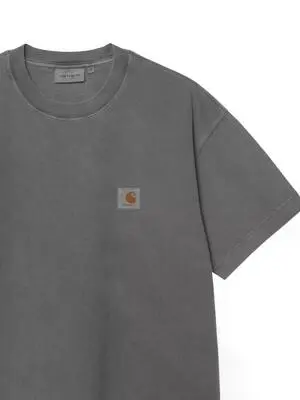 Carhartt Work In Progress S/s Vista Logo-chest T-shirt - Grey