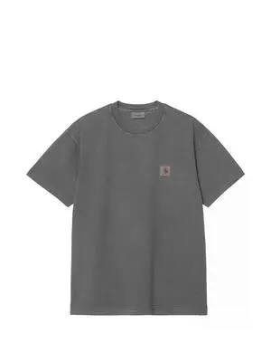 Carhartt Work In Progress S/s Vista Logo-chest T-shirt - Grey