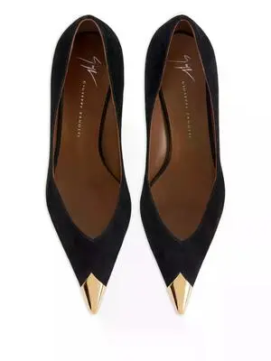 GIUSEPPE ZANOTTI 50mm Melaine Pointed Pumps - Black