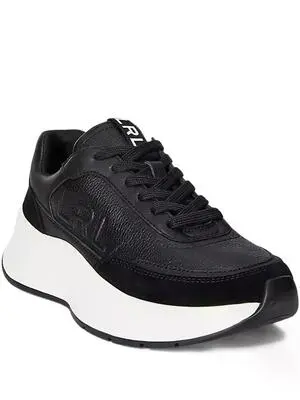 Ralph Lauren Embossed Sneakers For Women