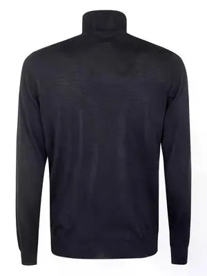FILIPPO DE LAURENTIIS Turtleneck Long-sleeve Sweater - Blue